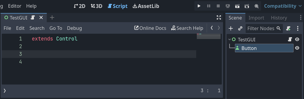 GDScript: Declarative signal connections, `when $Button.pressed:` · Issue #7112 · godotengine ...