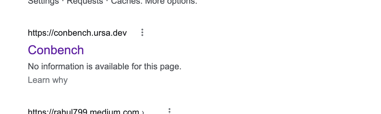 Should individual Conbench instances encourage search engines to scrape them? · Issue #447 ...