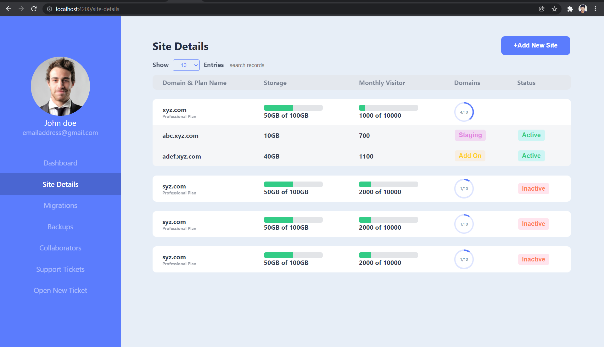 GitHub - Ravivarma-B/site-details-template: PURE HTML, CSS BASED TEMPLATE