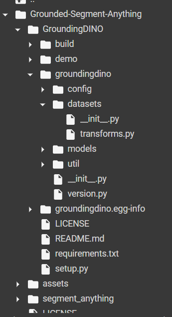 ModuleNotFoundError: No module named 'groundingdino' · Issue #88 · IDEA-Research/Grounded ...