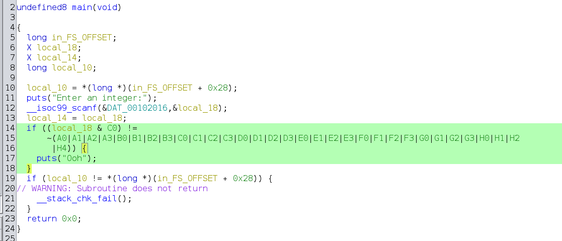 Ugly decompilation of flag-like enums · Issue #5021 · NationalSecurityAgency/ghidra · GitHub