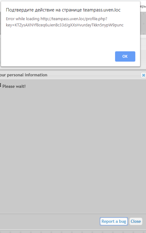 Teampass profile menu error · Issue #2677 · nilsteampassnet/TeamPass · GitHub