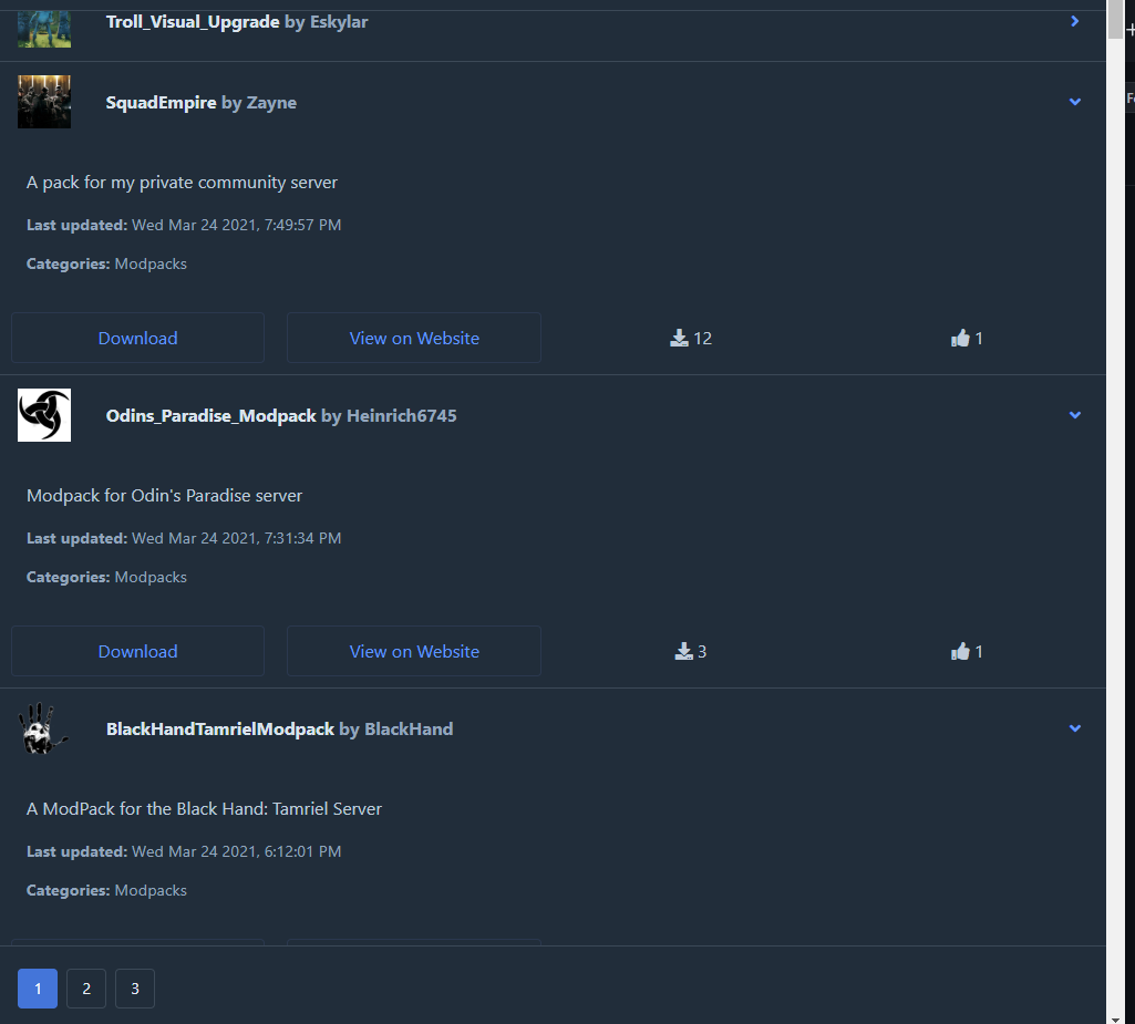 Any Way To Filter Out Modpacks When Searching · Issue 452 · Ebkr