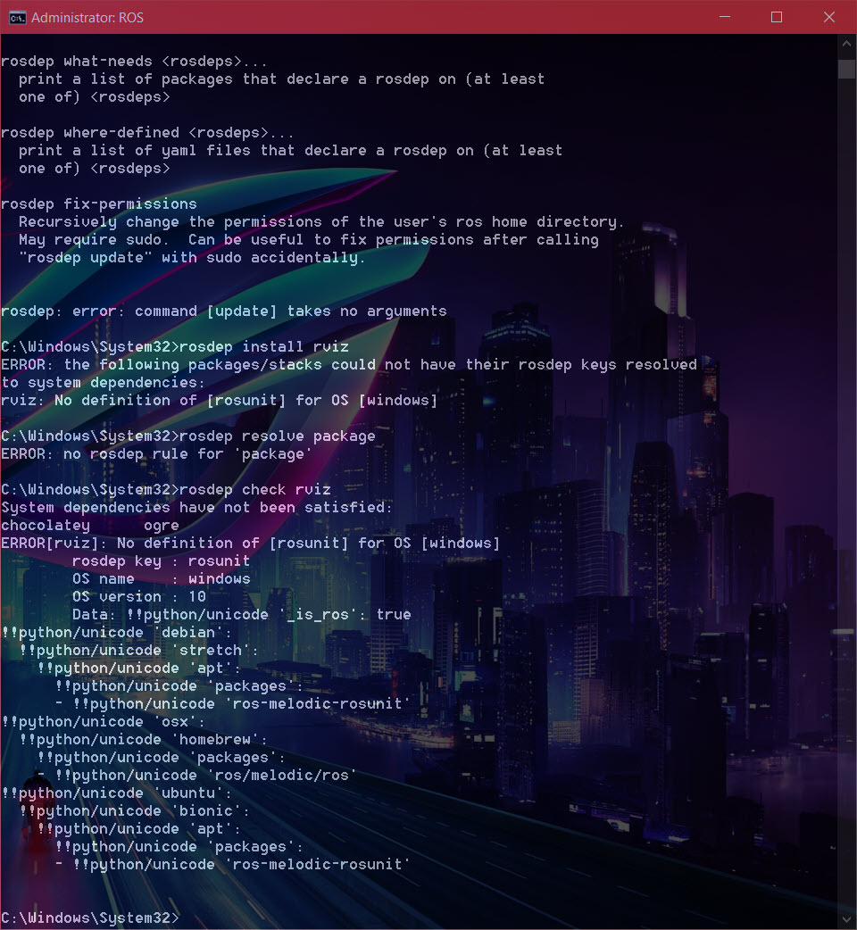 rviz.exe does not work on Win 10 · Issue #1470 · ros-visualization/rviz · GitHub