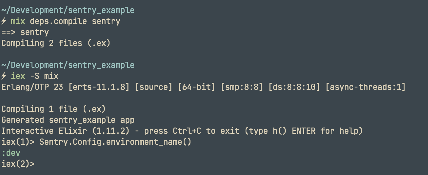 Default environment_name is not reflected in the README. · Issue #463 · getsentry/sentry-elixir ...