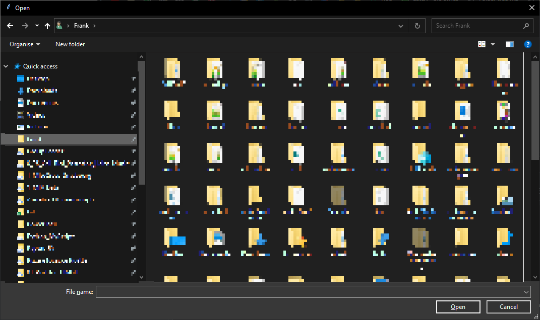 Importing `pyglet.canvas.Display` and then calling `tkinter.filedialog.askdirectory` freezes the ...