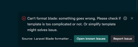 blade file is not formatting in tag · Issue #631 · shufo/vscode-blade-formatter · GitHub