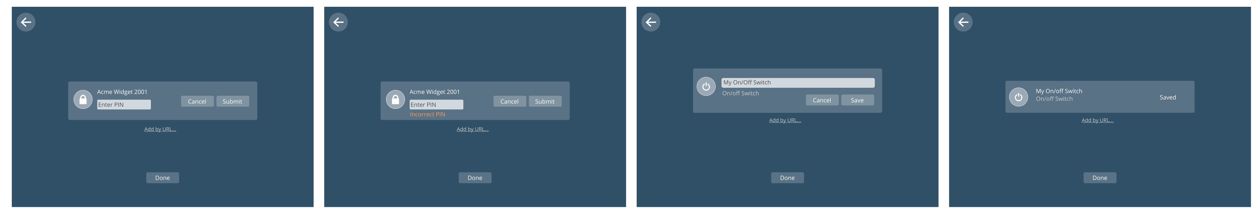 Need a mechanism to input a PIN during pairing · Issue #668 · WebThingsIO/gateway · GitHub