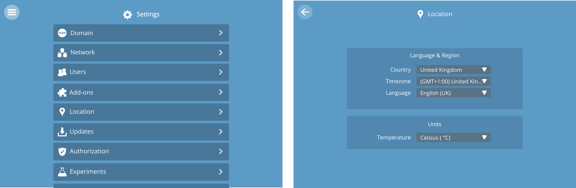 Settings - Location · Issue #1113 · WebThingsIO/gateway · GitHub