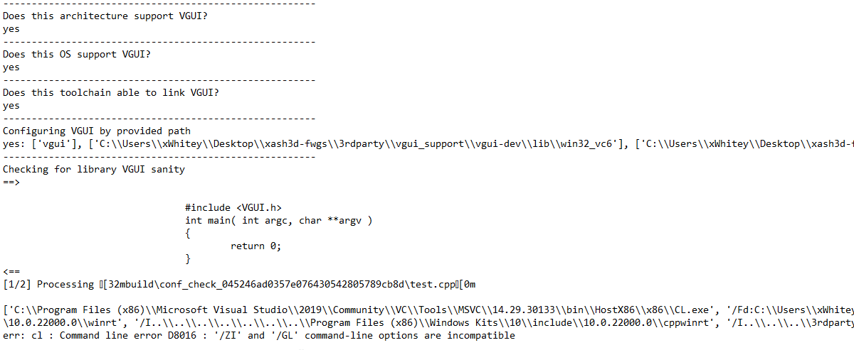 Inability to build xash using waf. · Issue #1082 · FWGS/xash3d-fwgs ...