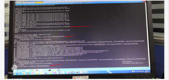 The problem output buffer(error addr cannot access memory) from driver in (Dokany/dokan/dokan.c ...