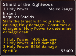 Protection Paladin: Shield of the Righteous · Issue #3539 · WoWManiaUK ...