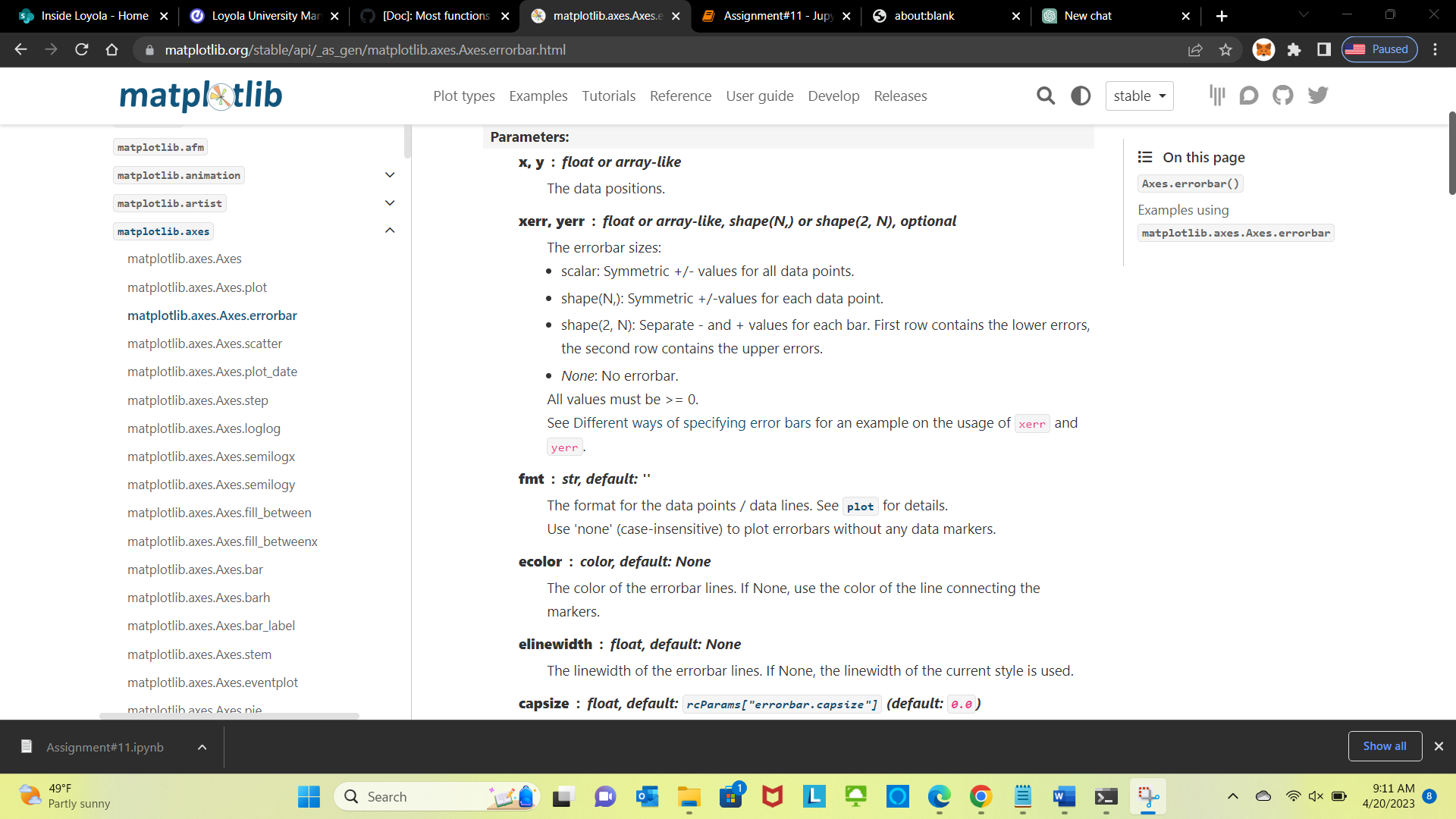 Doc Most Functions In Axesaxes Accept Datetime Objects As Well As Floats Docstrings Should 