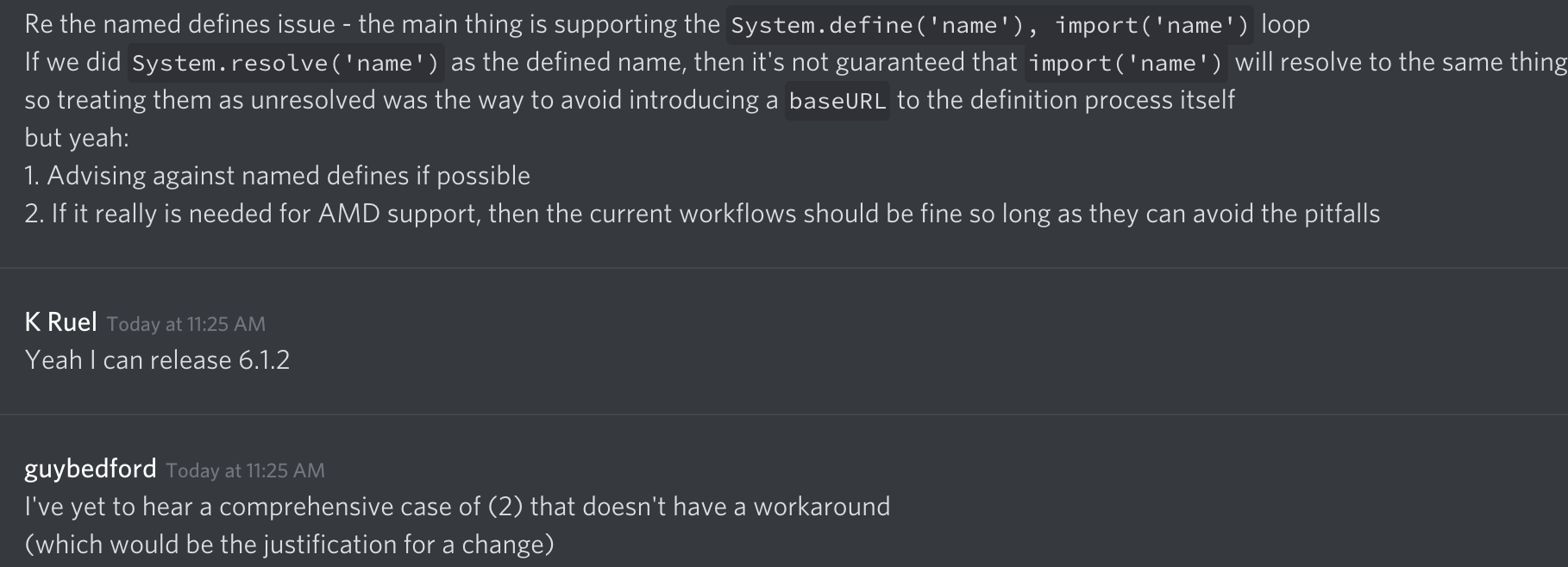 System.has and System.get fails for named modules · Issue #2030 · systemjs/systemjs · GitHub