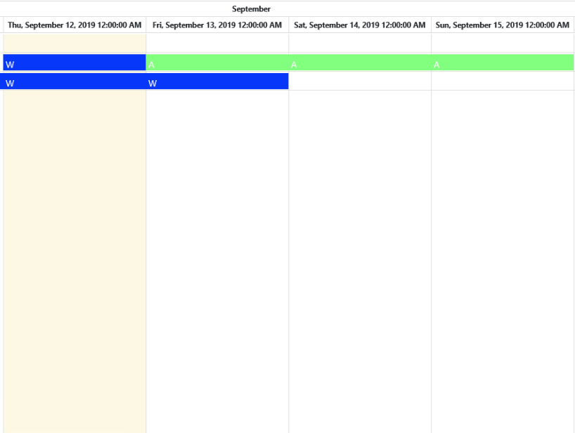 Internet Explorer 11 Timeline Year View on remote desktop session ...