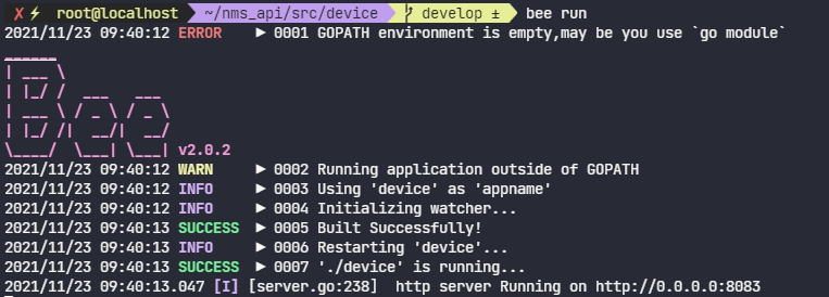 How to remove default console color? · Issue #4815 · beego/beego · GitHub