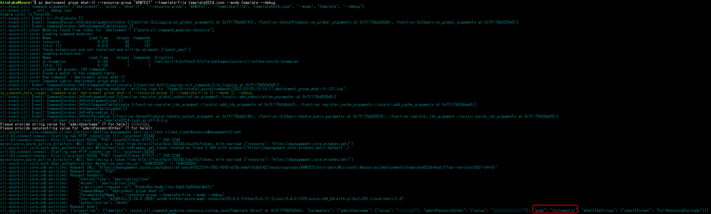 Incremental mode is used even if we set "--mode Complete" · Issue #253 · Azure/arm-template ...