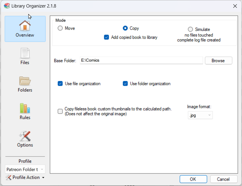 Day field missing on copy function · Issue #6 · Stonepaw/comicrack-library-organizer · GitHub