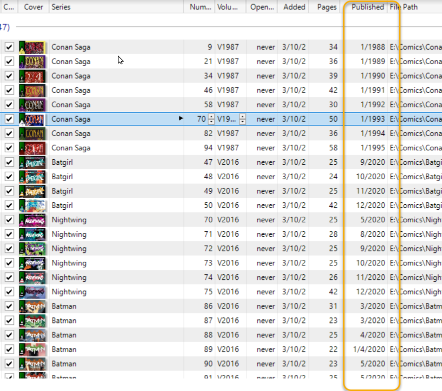 Day field missing on copy function · Issue #6 · Stonepaw/comicrack-library-organizer · GitHub