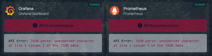 [Bug] API Error: JSON.parse: unexpected character at line 1 column 1 of the JSON data · Issue ...