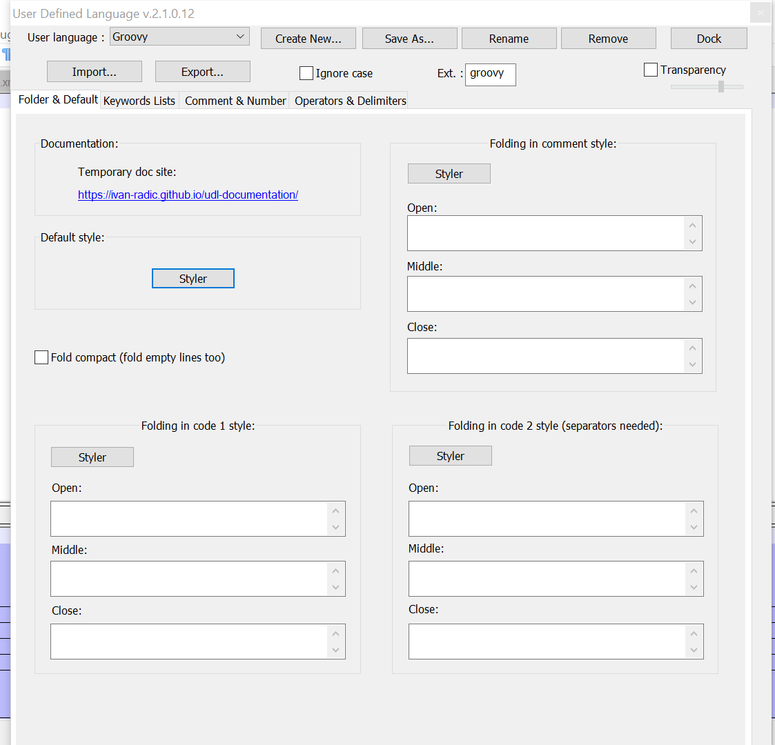 User Defined Language Cant Be Saved After Import · Issue 8152 · Notepad Plus Plusnotepad Plus