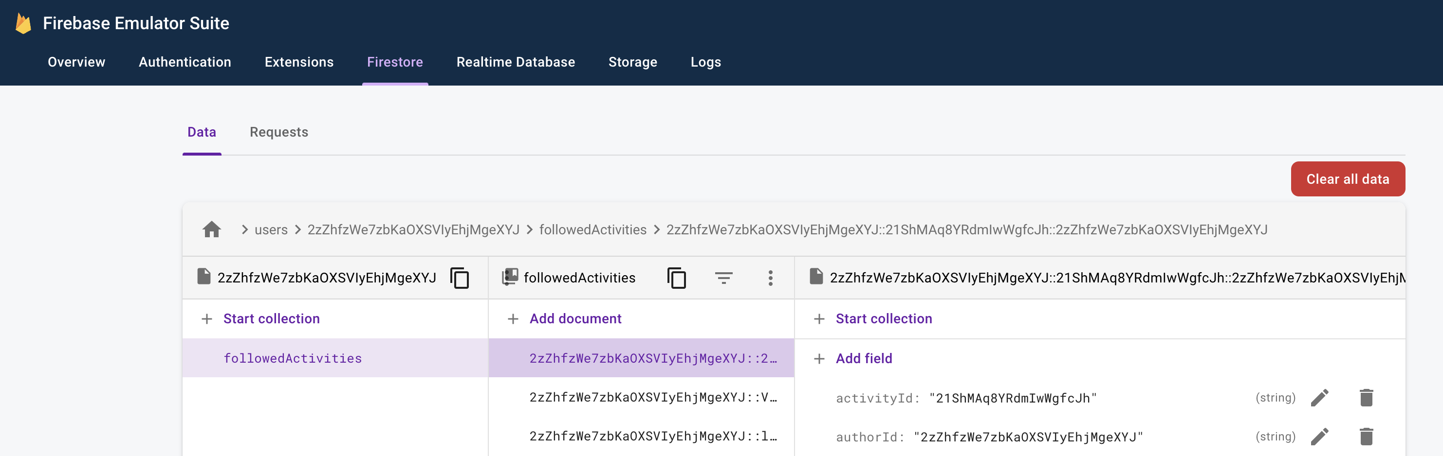 Cannot access context menu (i.e. cannot delete documents) with really long IDs · Issue #981 ...