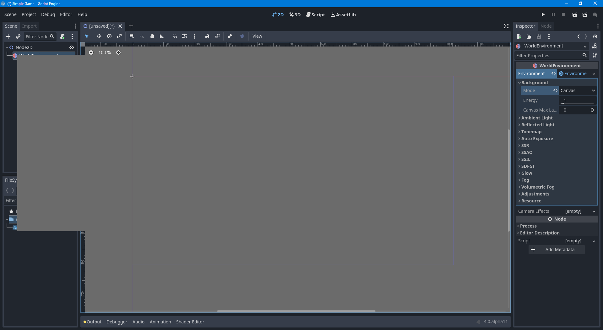 Worldenvironment Canvas Background Mode Affects Editor · Issue 62683