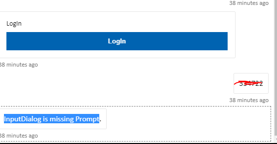 Seeing InputDialog is missing Prompt · Issue #5888 · microsoft/botbuilder-dotnet · GitHub