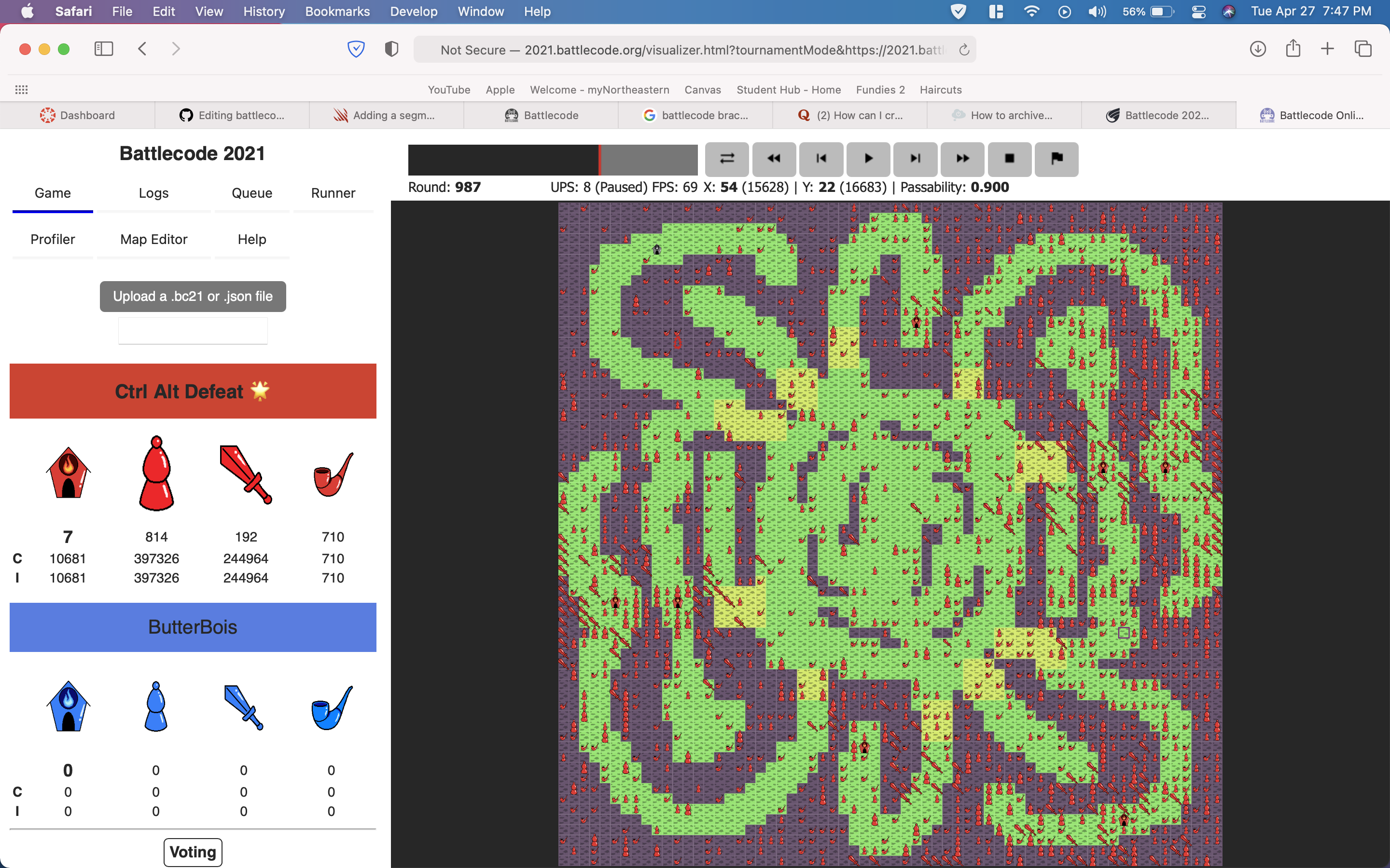 GitHub - nickel-dime/battlecode21: Battlecode 2021 team "Ctrl Alt Defeat"