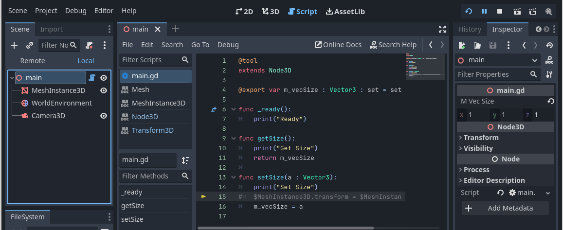 Tool Export Variable Evaluation Order Incorrect · Issue #70573 · godotengine/godot · GitHub