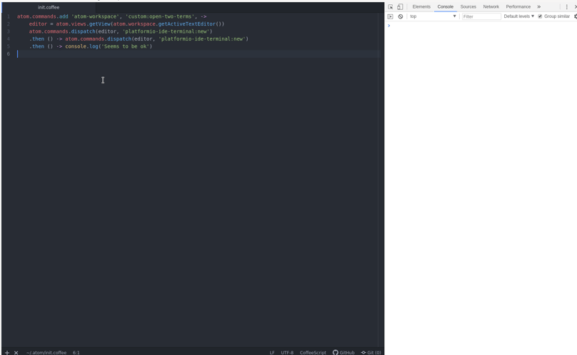 Open multiple terminals with a custom command · Issue #762 · platformio ...