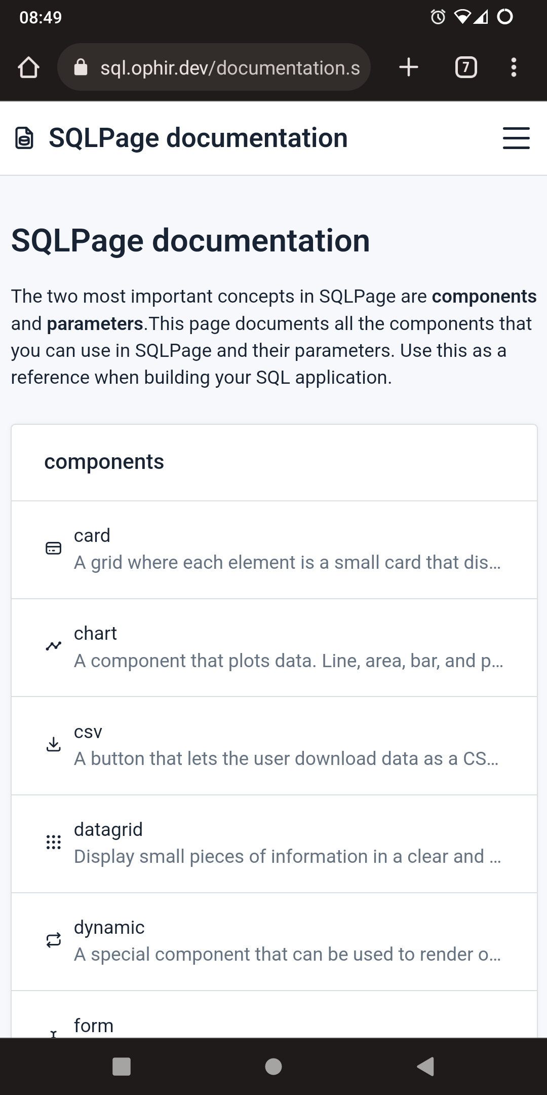 sql.ophir.dev - icon font does not load · Issue #122554 · webcompat/web-bugs · GitHub