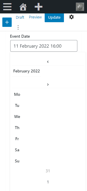 Date Time field really bad formatting on Mobile · Issue #6444 · pods-framework/pods · GitHub