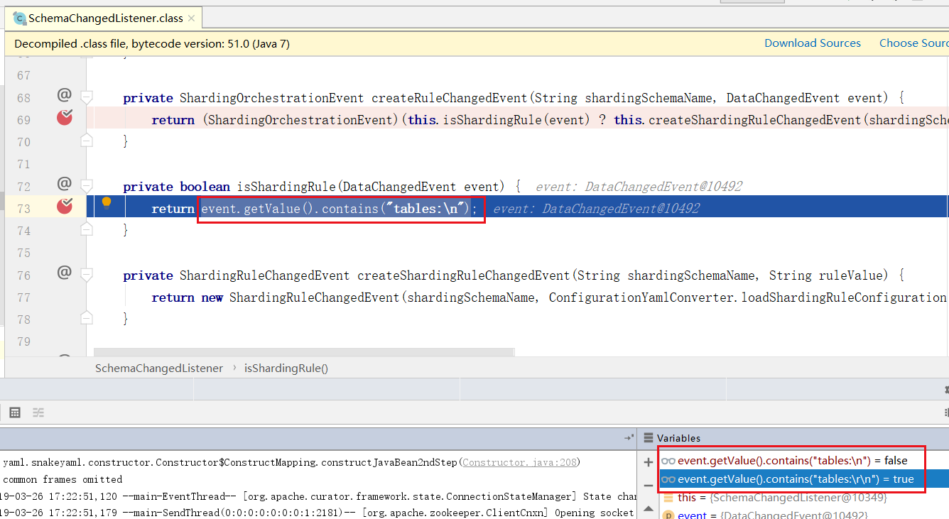 Using Config Center Dynamic Effectiveness Has A Bug With Judging Shardingrule · Issue 2103