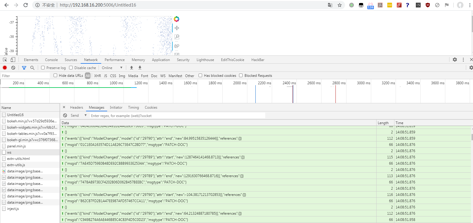 Panel run slower than jupyter notebook · Issue #930 · holoviz/datashader · GitHub