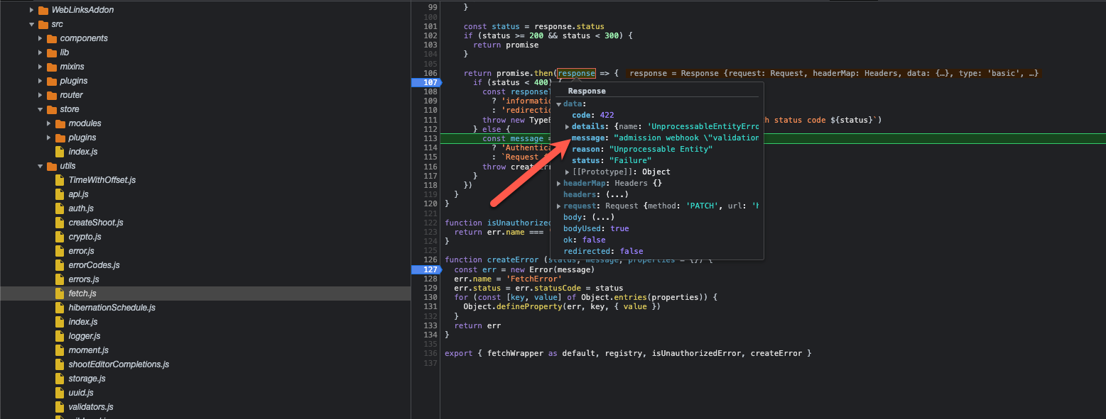 No Error Message Details Shown When Request Fails · Issue 1477 · Gardenerdashboard · Github