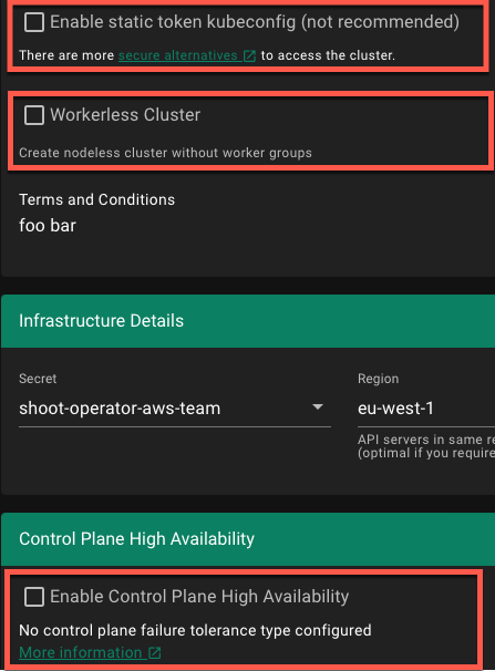 [master] Unify style of checkbox hint · Issue #1584 · gardener/dashboard · GitHub