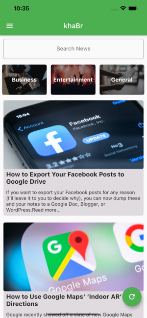 GitHub - omkale-dev/Khabr: A news app powered by newsapi.org.