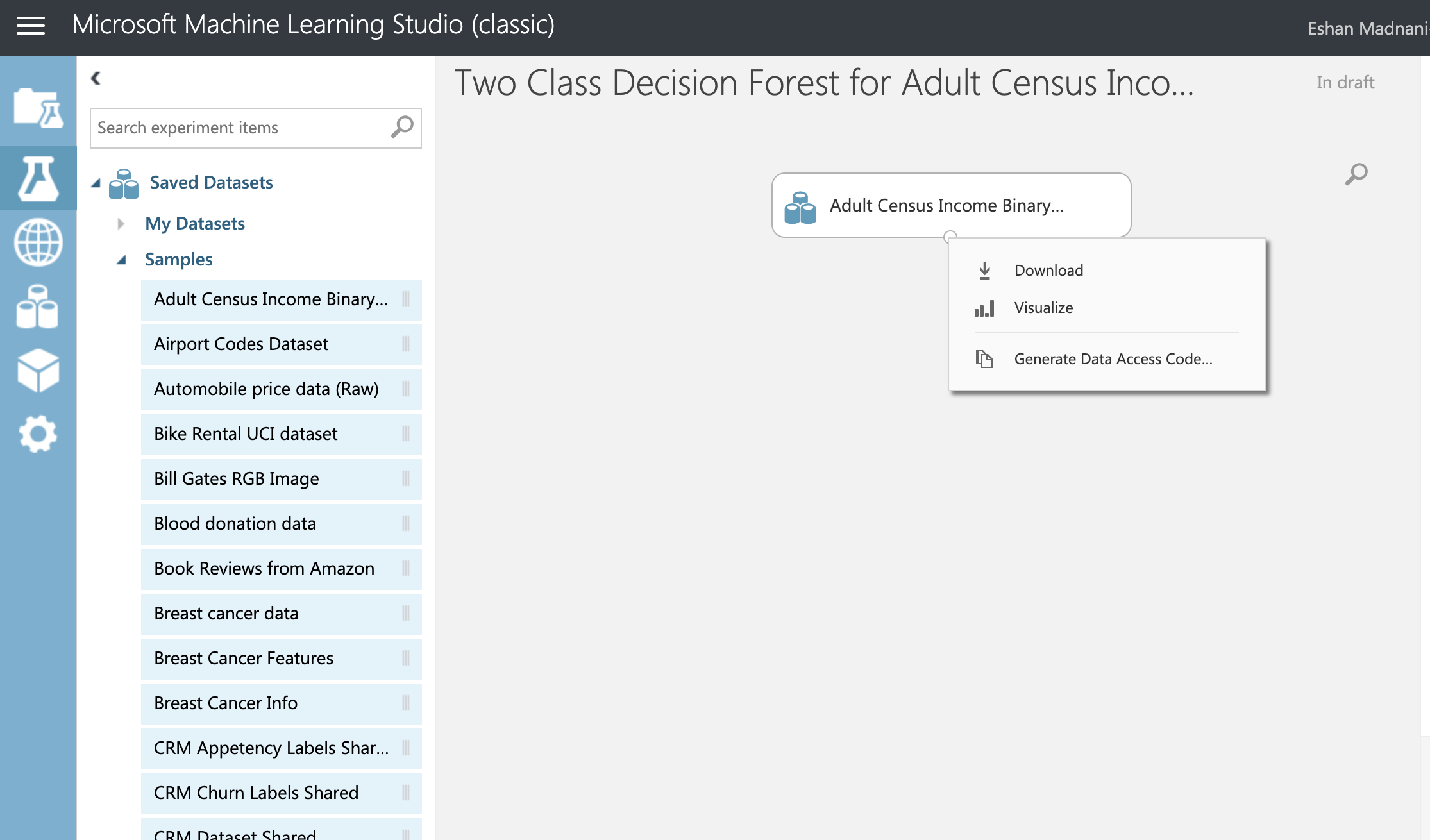 GitHub - eshan0211/Two-Class-Decision-Forest-Model-for-Adult-Census ...