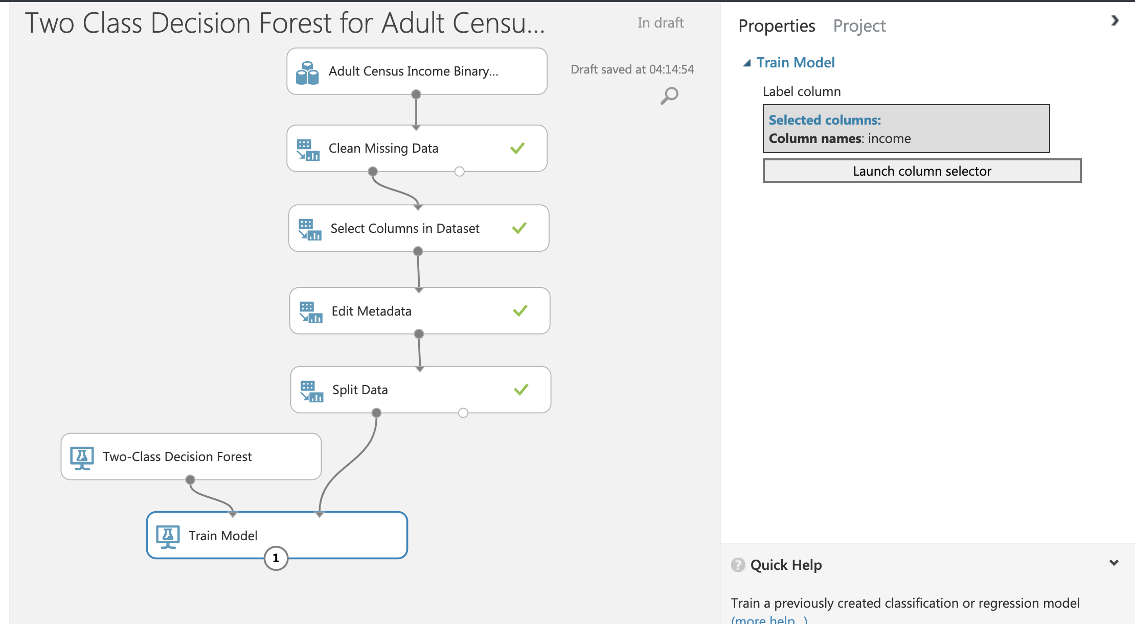 GitHub - eshan0211/Two-Class-Decision-Forest-Model-for-Adult-Census ...