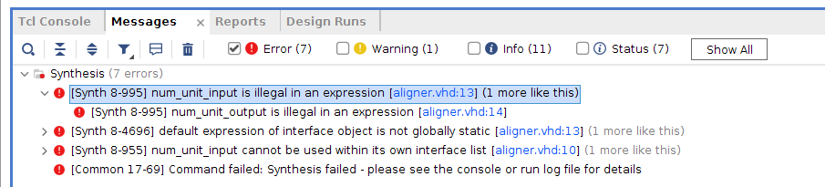 Synthesis Error · Issue #1 · ChenJianyunp/Hardware-Zstd-Compression ...