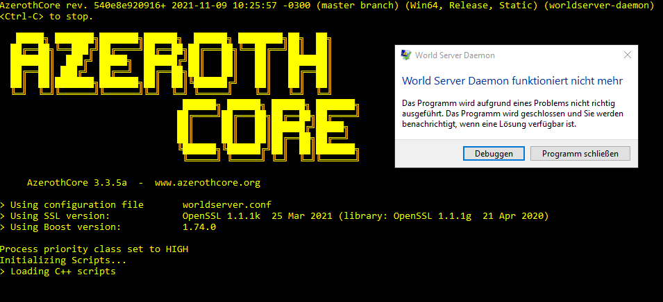 Big Mistake · Issue #20 · azerothcore/mod-weapon-visual · GitHub