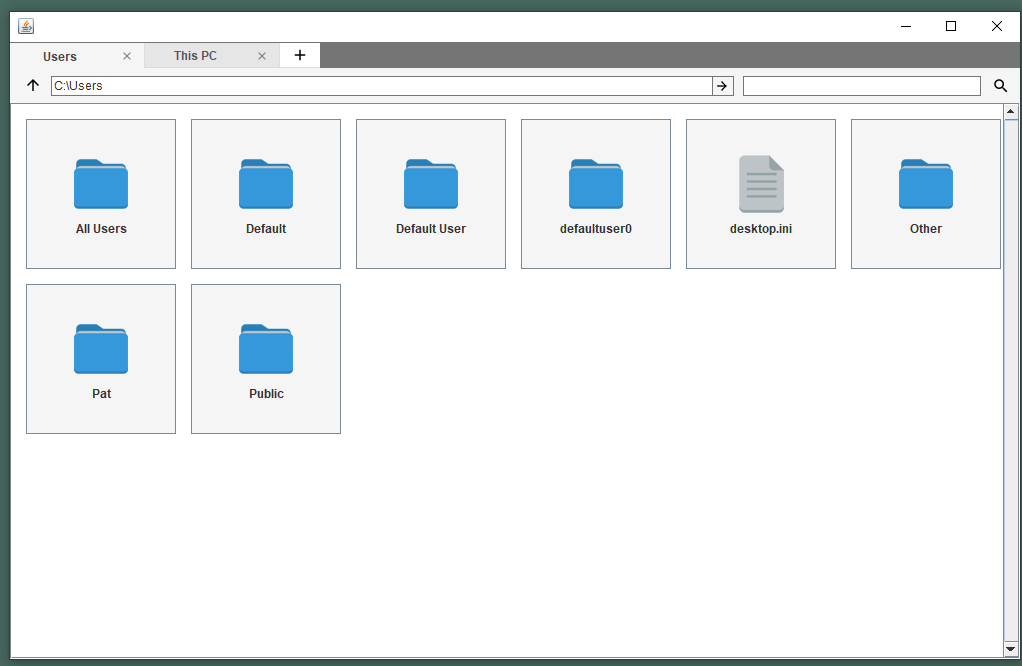 GitHub - PatEvans/FileExplorer: A multi-featured FileExplorer made for ...