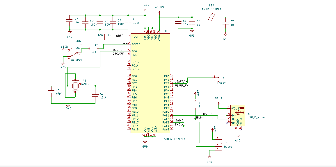 GitHub - AronAyub/STM32PCB-DESIGN-kicad: Design Bluepill using Kicad