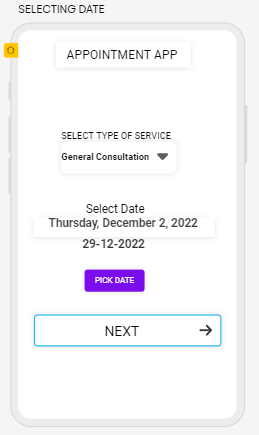 Frontend | Patient chooses to schedule consultation · Issue #16 · alice ...