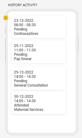 Frontend | Provide a summary of appointments · Issue #20 · alice-faith ...