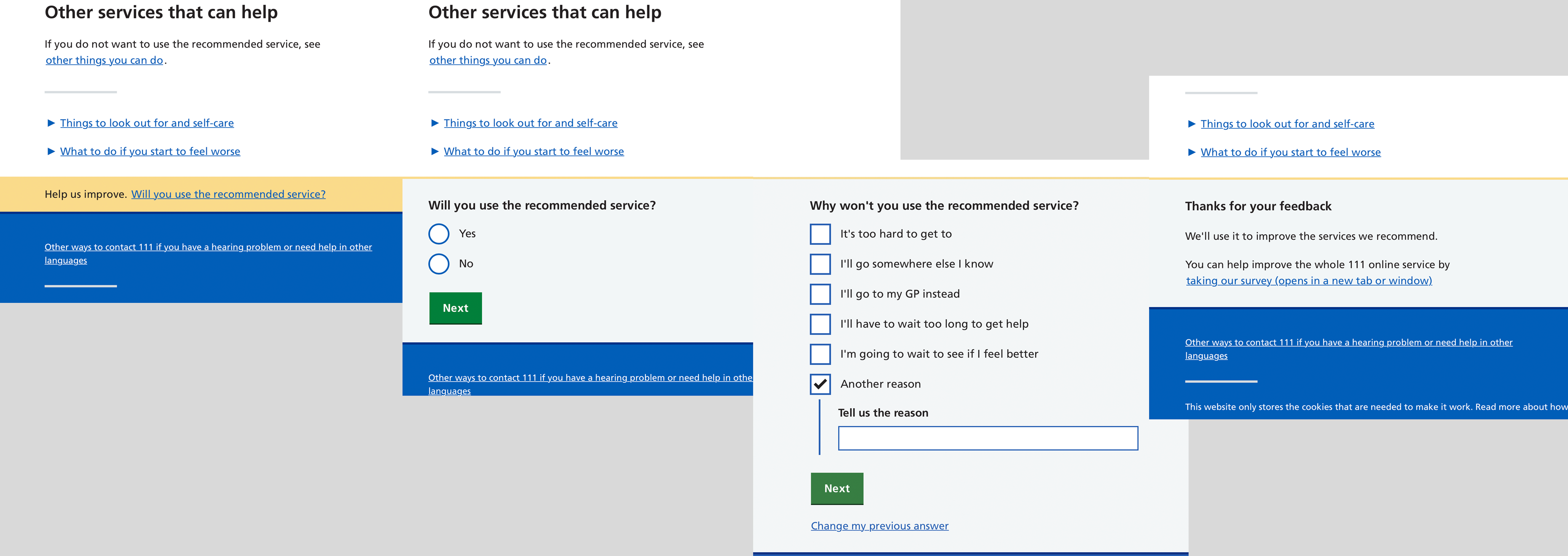 Feedback banner · Issue #151 · nhsuk/nhsuk-service-manual-community-backlog · GitHub