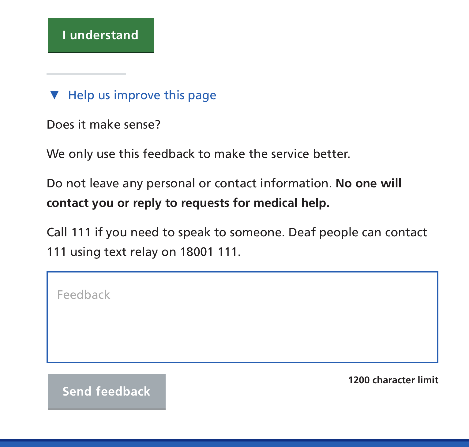 Feedback banner · Issue #151 · nhsuk/nhsuk-service-manual-community-backlog · GitHub