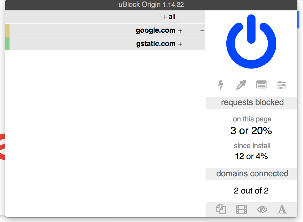 Parts of uBlock matrix remains open after disabeling advanced user modus · Issue #3395 · gorhill ...