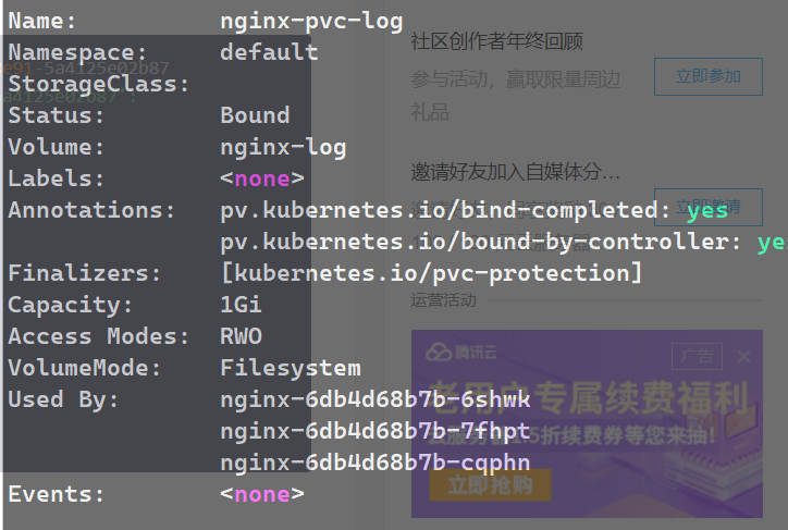 K8s volume/pv cannot be mounted in pod · Issue #116278 · kubernetes ...
